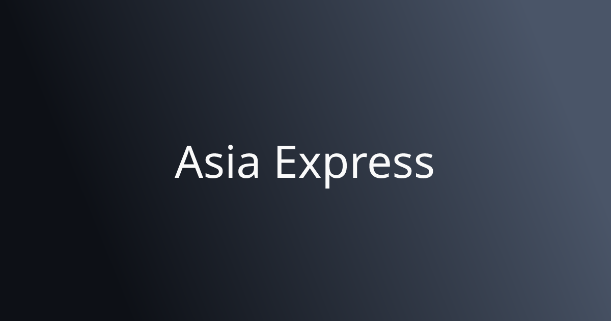 Best Chinese in Philadelphia, PA | Asia Express | Menu